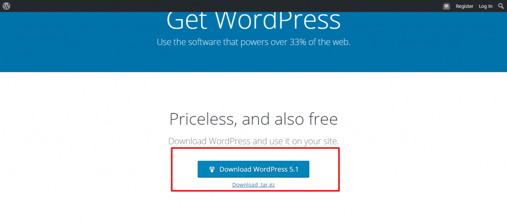 Steps for Installing Wordpress at Local Server For Beginner - Cyberxel Blog - wordpress