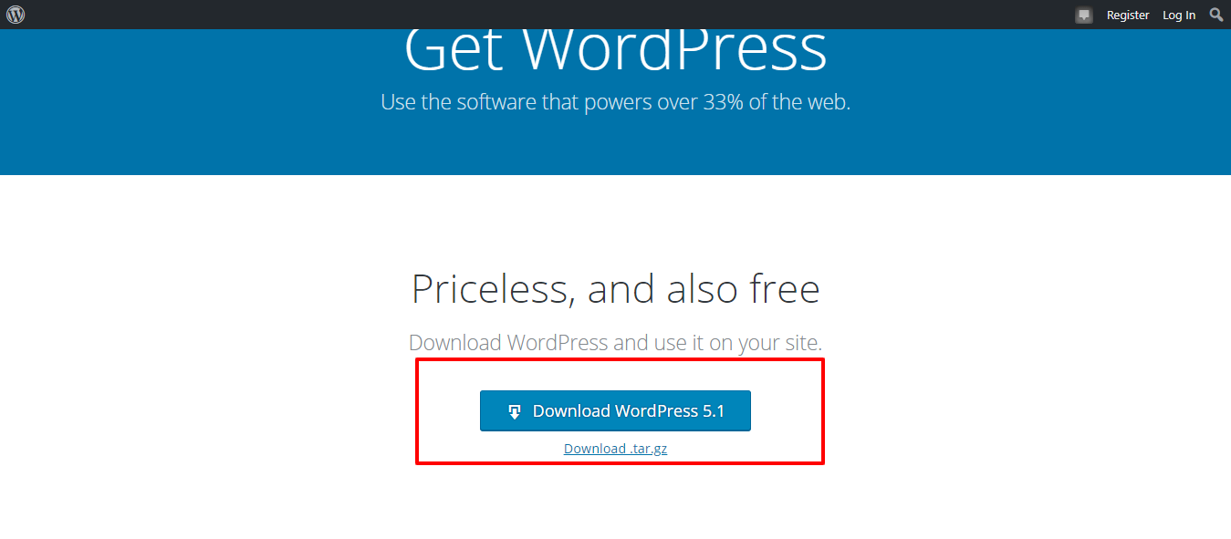 Steps for Installing Wordpress at Local Server For Beginner - Cyberxel Blog - wordpress